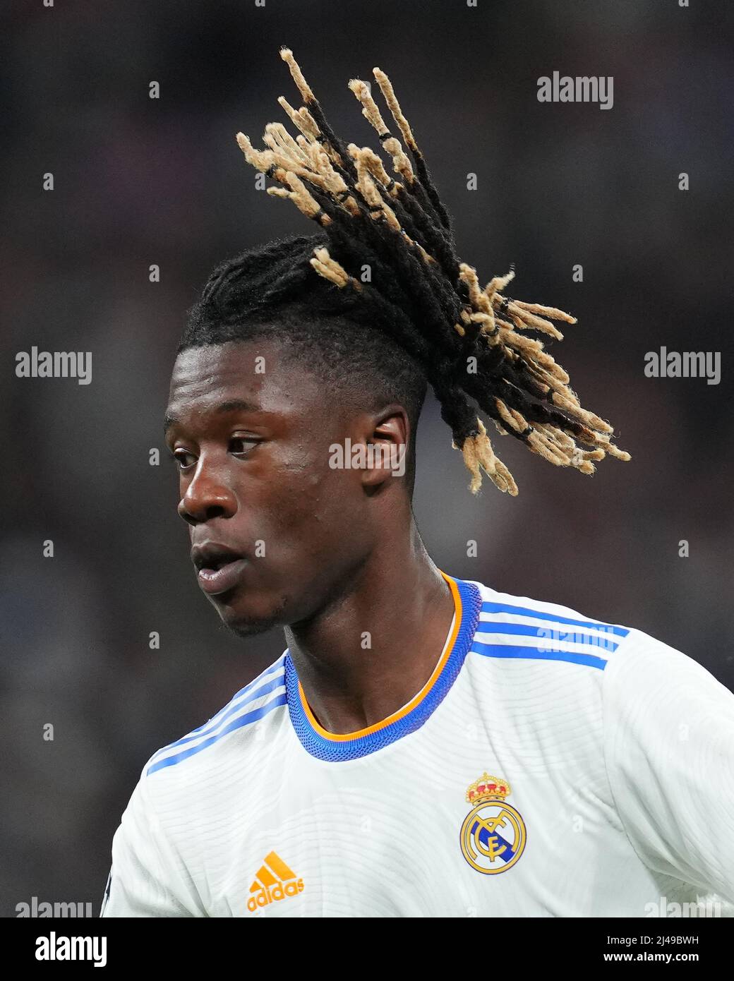 Eduardo Camavinga of Real Madrid during the UEFA Champions League match ...