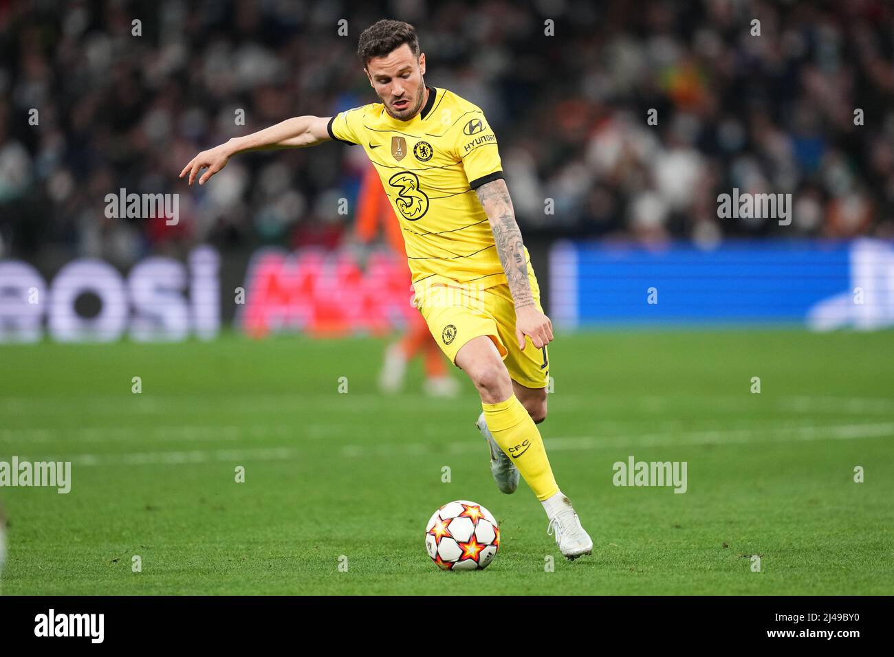 Saul Niguez of Chelsea FC during the UEFA Champions League match ...