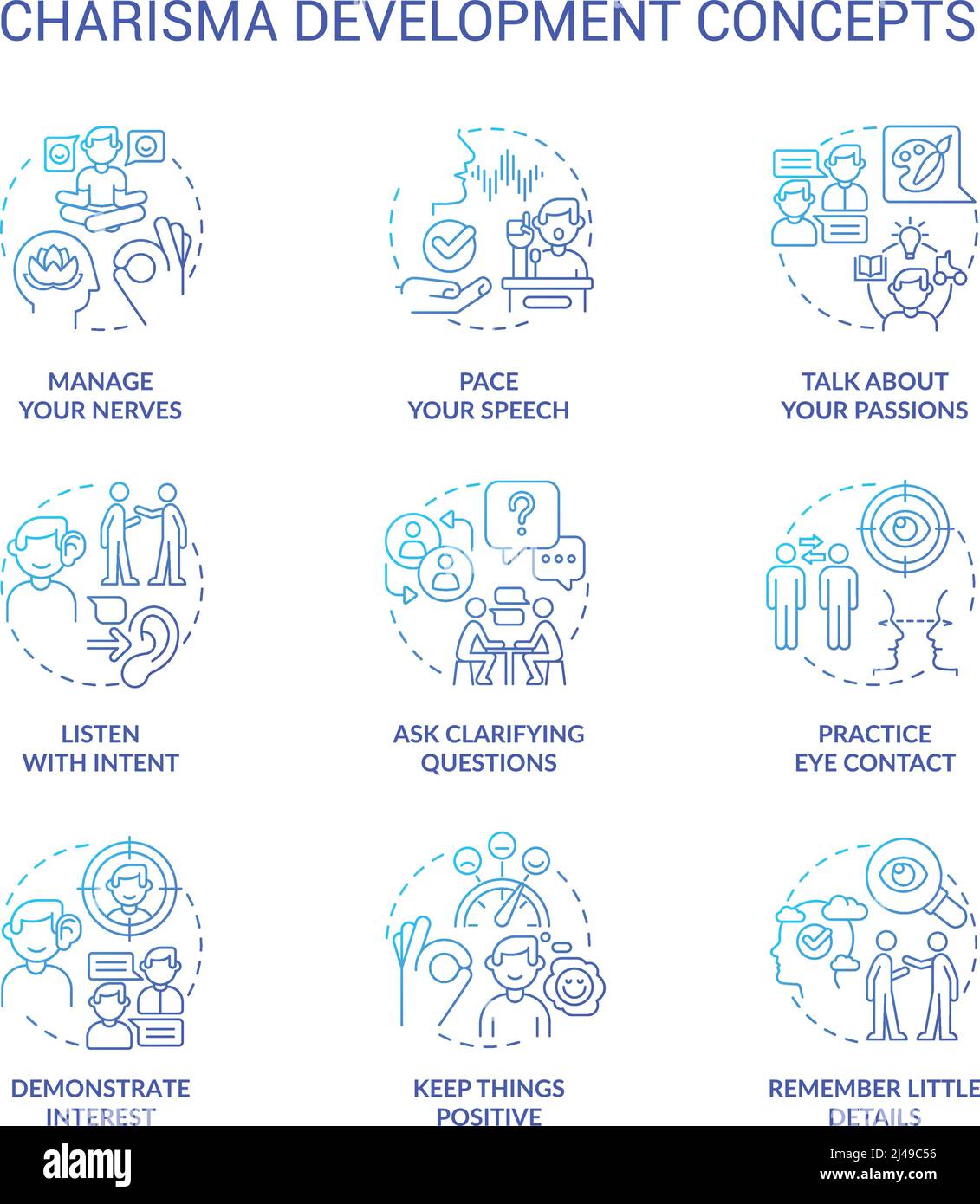 Charismatic personality Stock Vector Images - Alamy