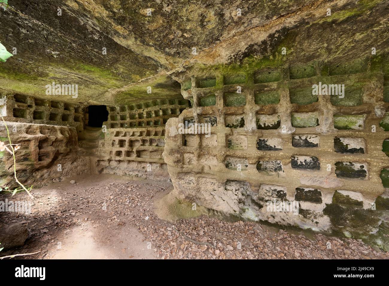 Parco archeologico citta del tufo hi-res stock photography and images ...