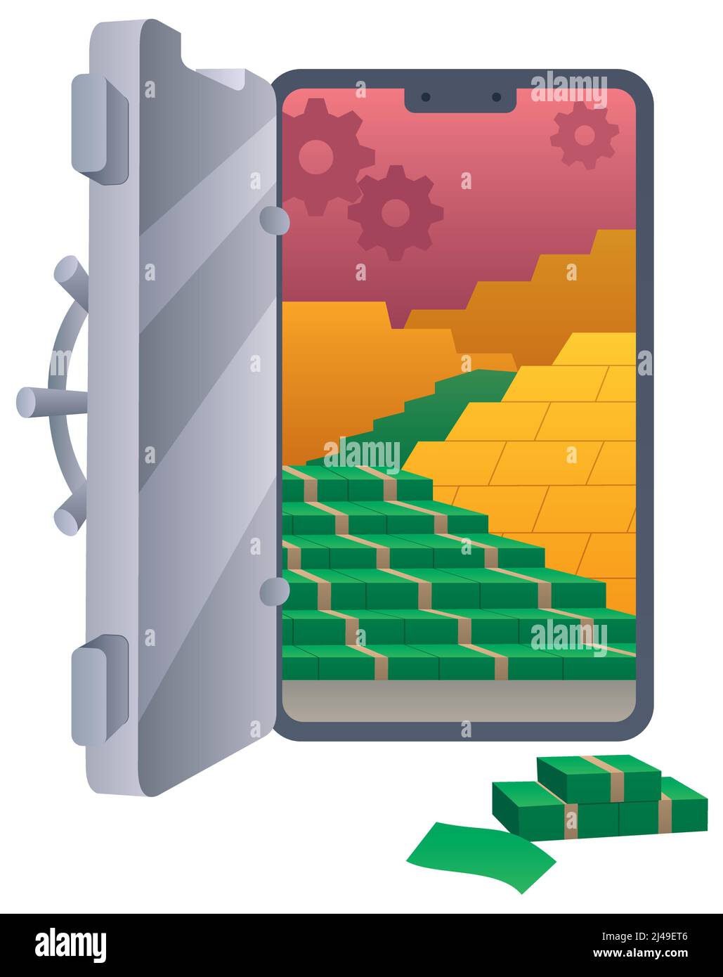 Cellular vault Stock Vector Images - Alamy