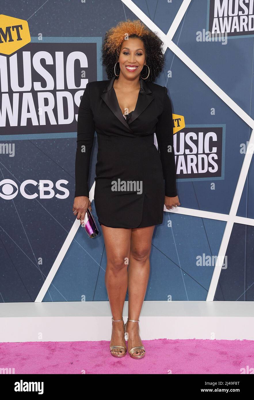 Rissi Palmer attends the 2022 CMT Music Awards at Nashville Municipal ...