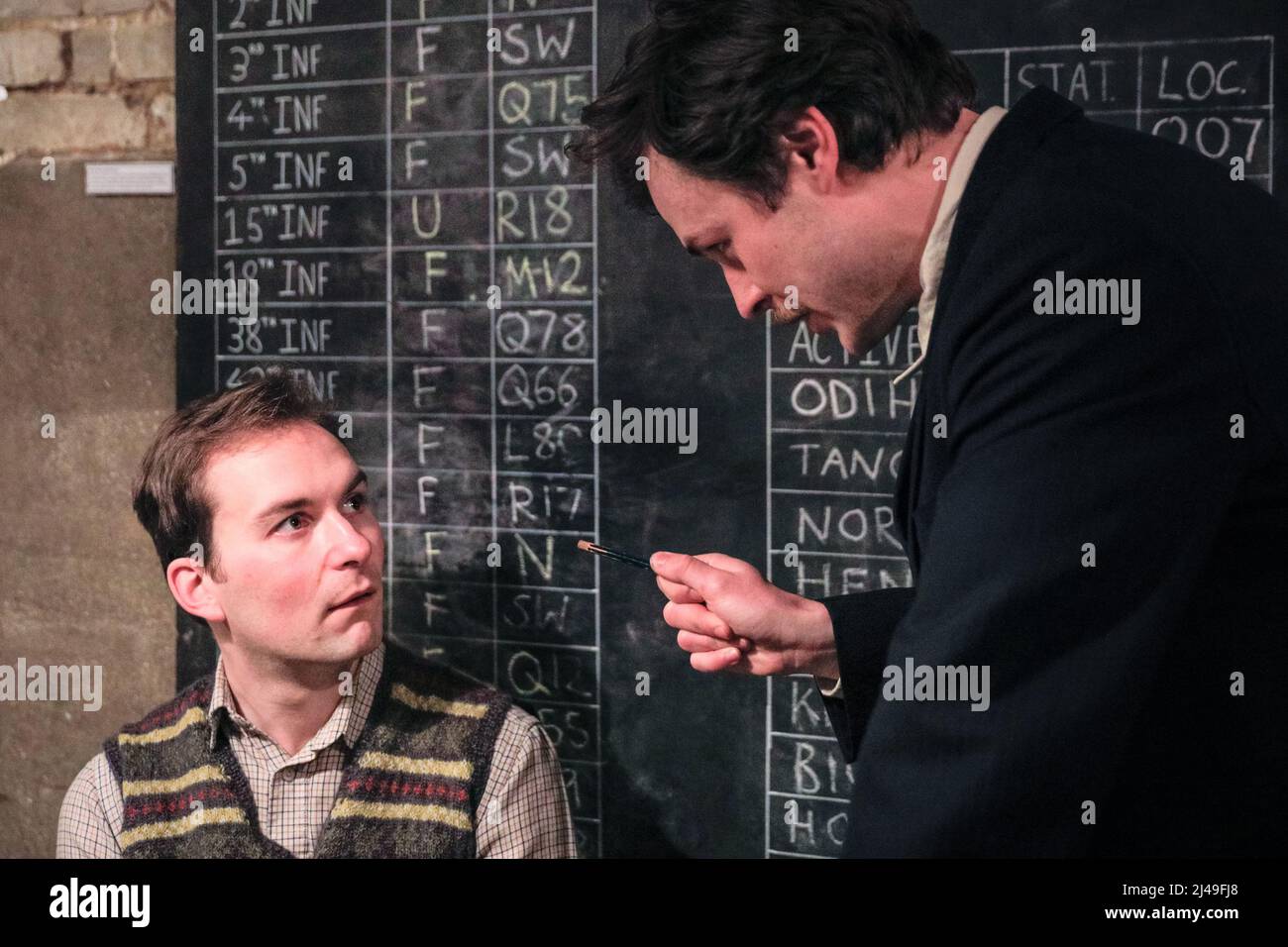 London, UK, 13th April 2022. Christopher Styles and Timothy Styles in ...