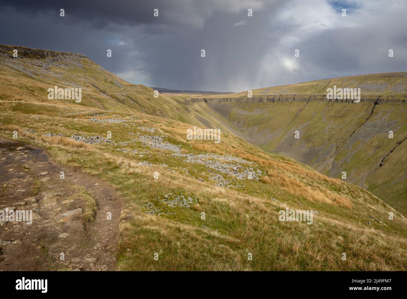 High Cup Gill (or High Cup Nick or just High Cup), almost a ...