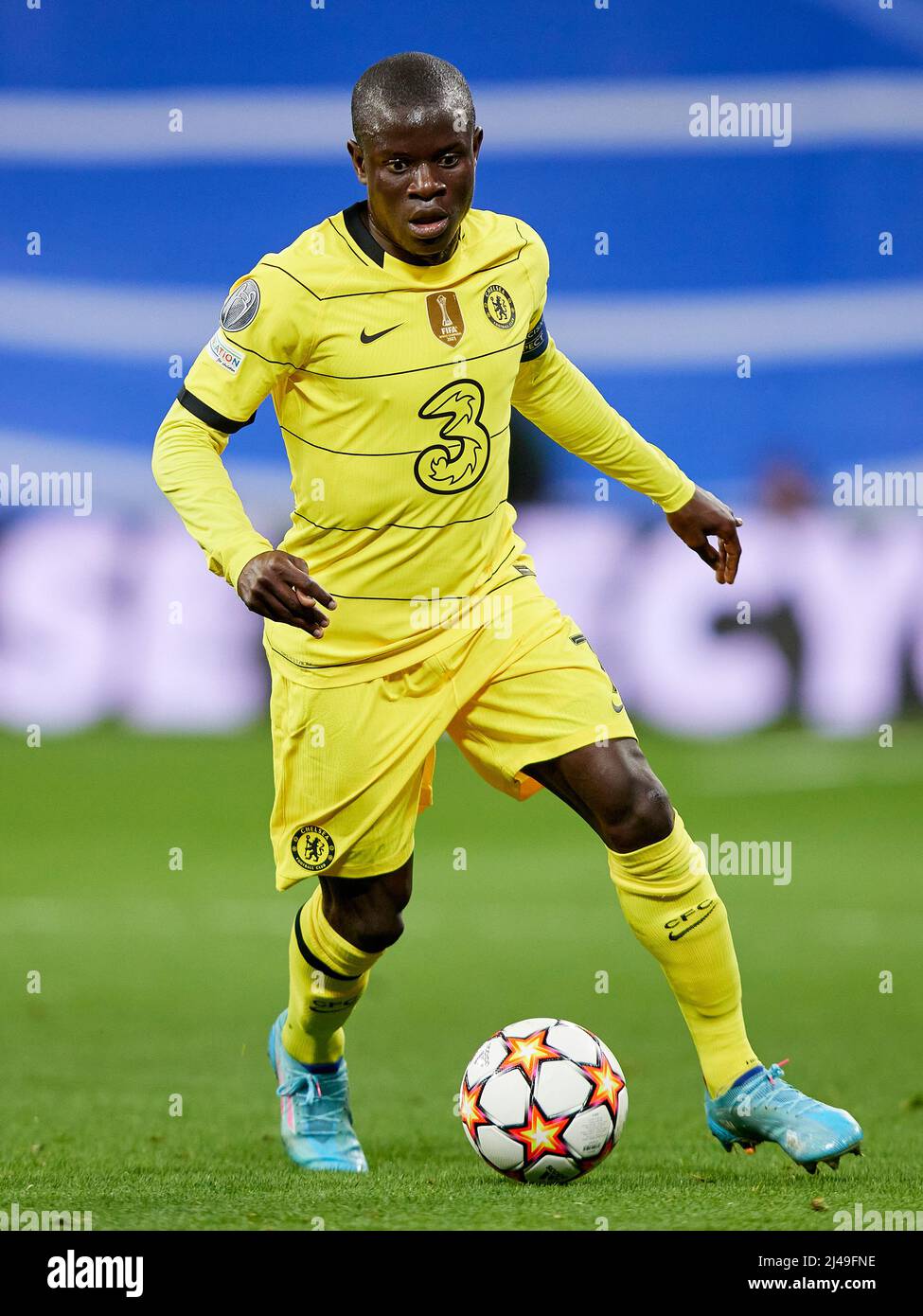 N´Golo Kante of Chelsea FC during the UEFA Champions League match ...
