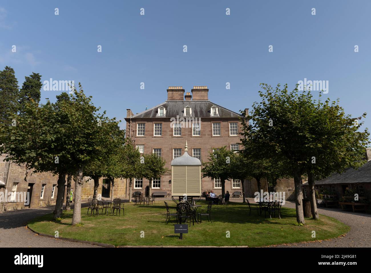 house of dun NTS Stock Photo - Alamy