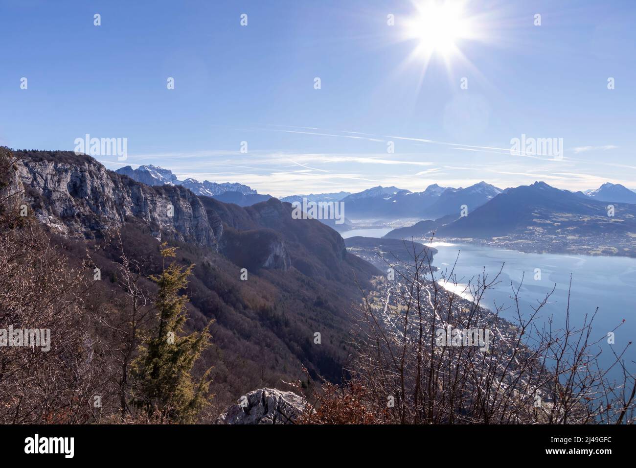 Hike around Mont Veyrier and Mont Baron with magnificent panoramic ...