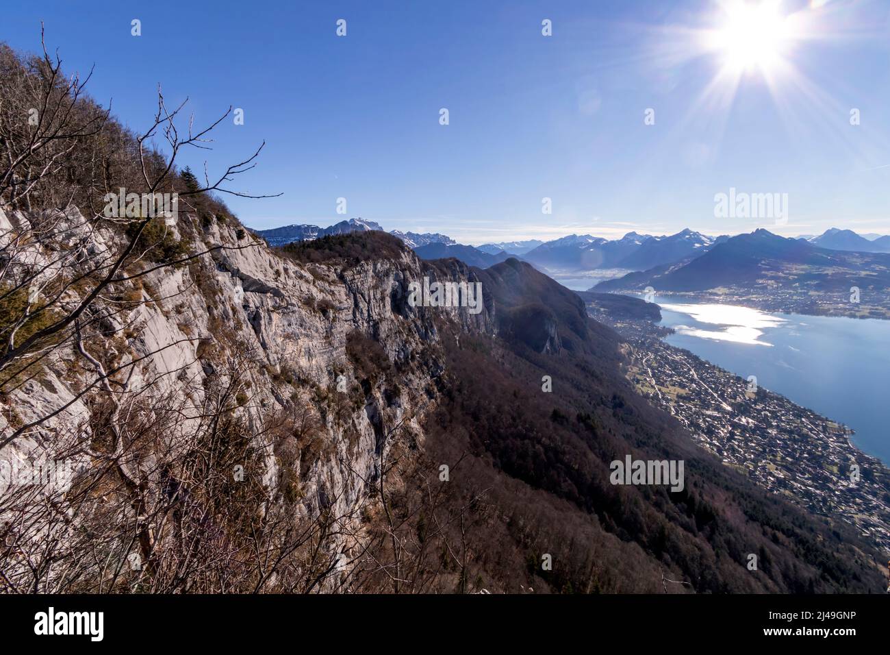 Hike around Mont Veyrier and Mont Baron with magnificent panoramic ...