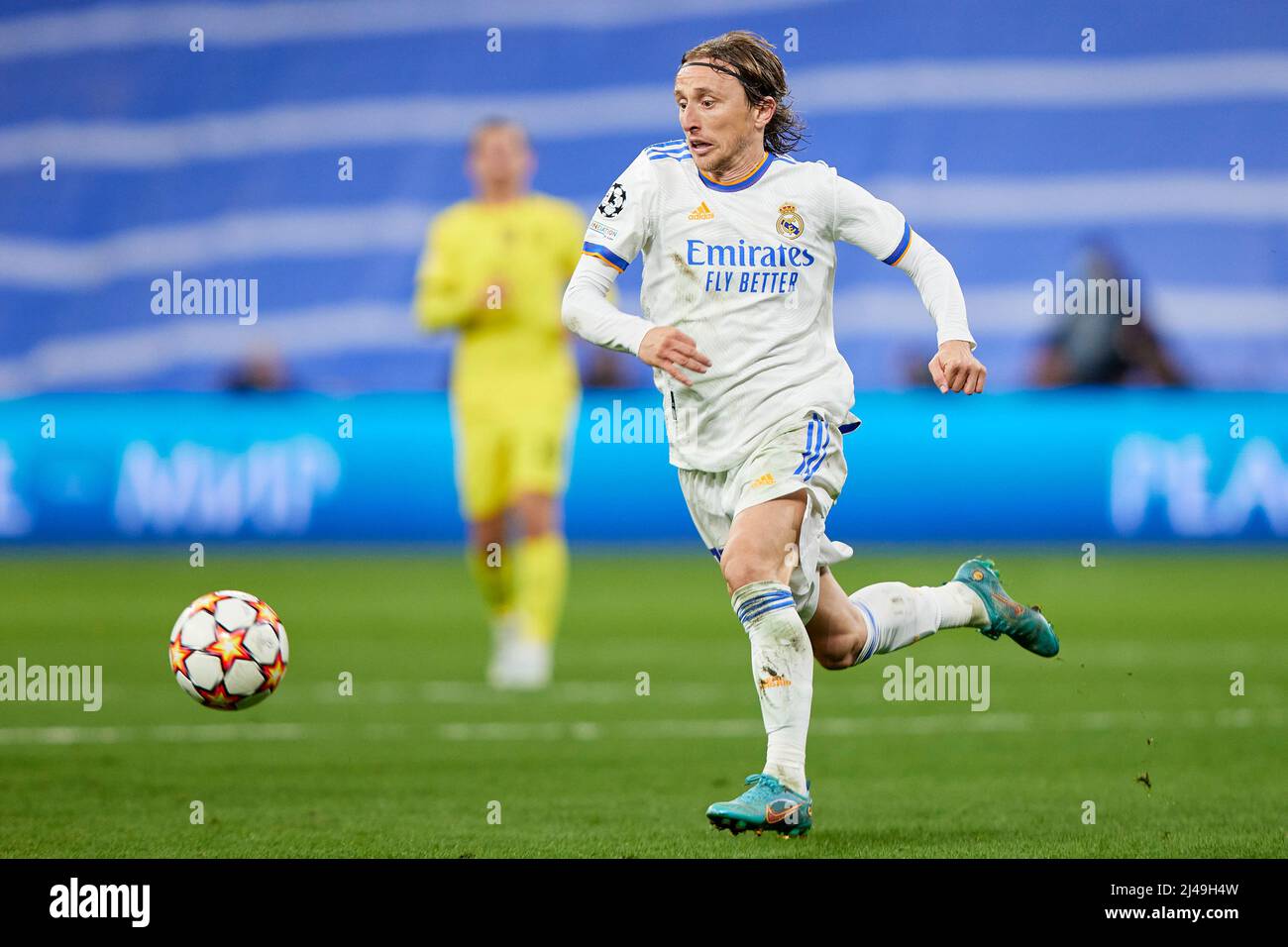 Luka Modric of Real Madrid during the UEFA Champions League match ...