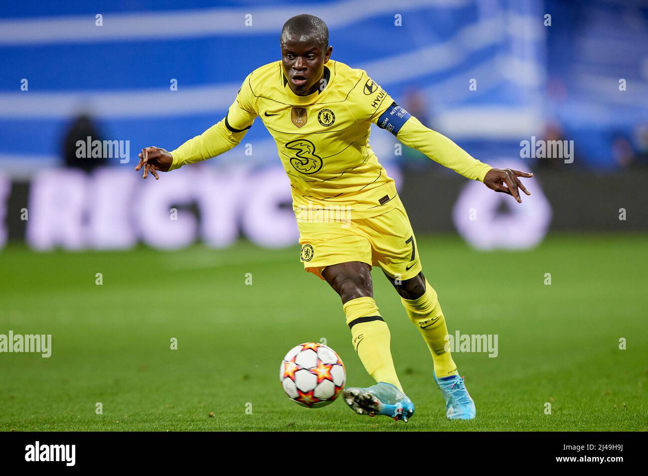 N´Golo Kante of Chelsea FC during the UEFA Champions League match ...