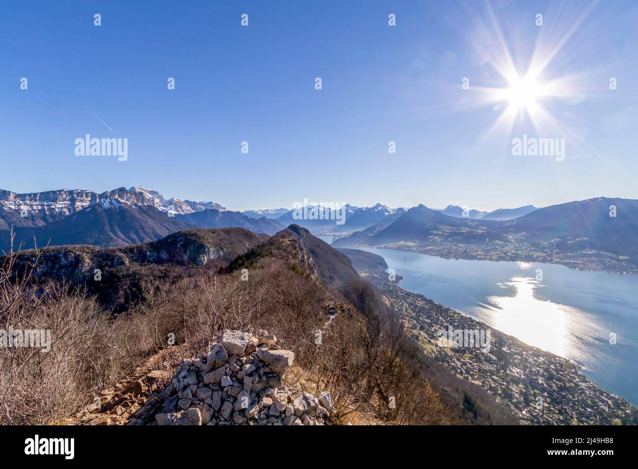Hike around Mont Veyrier and Mont Baron with magnificent panoramic ...