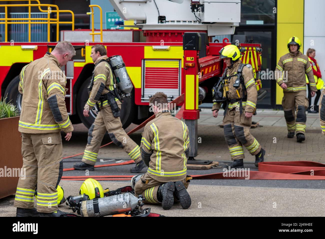 Southend on Sea, Essex, UK. 13th Apr, 2022. Essex County Fire & Rescue ...