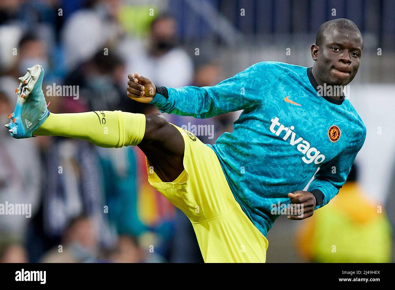 N´Golo Kante of Chelsea FC during the UEFA Champions League match ...