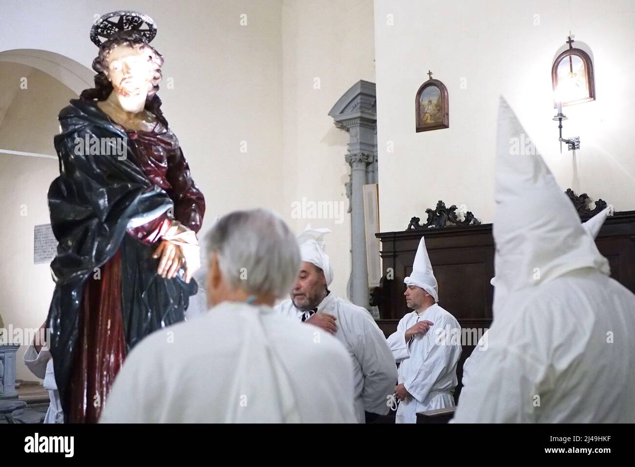 Italy, Tuscany region, Castiglion Fiorentino (Arezzo), April 12, 2022 ...