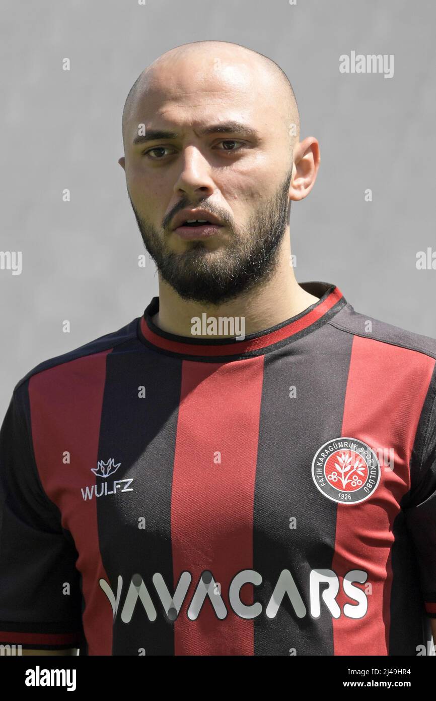 ISTANBUL - Burak Bekaroglu of Fatih Karagumruk SK during the Turkish ...