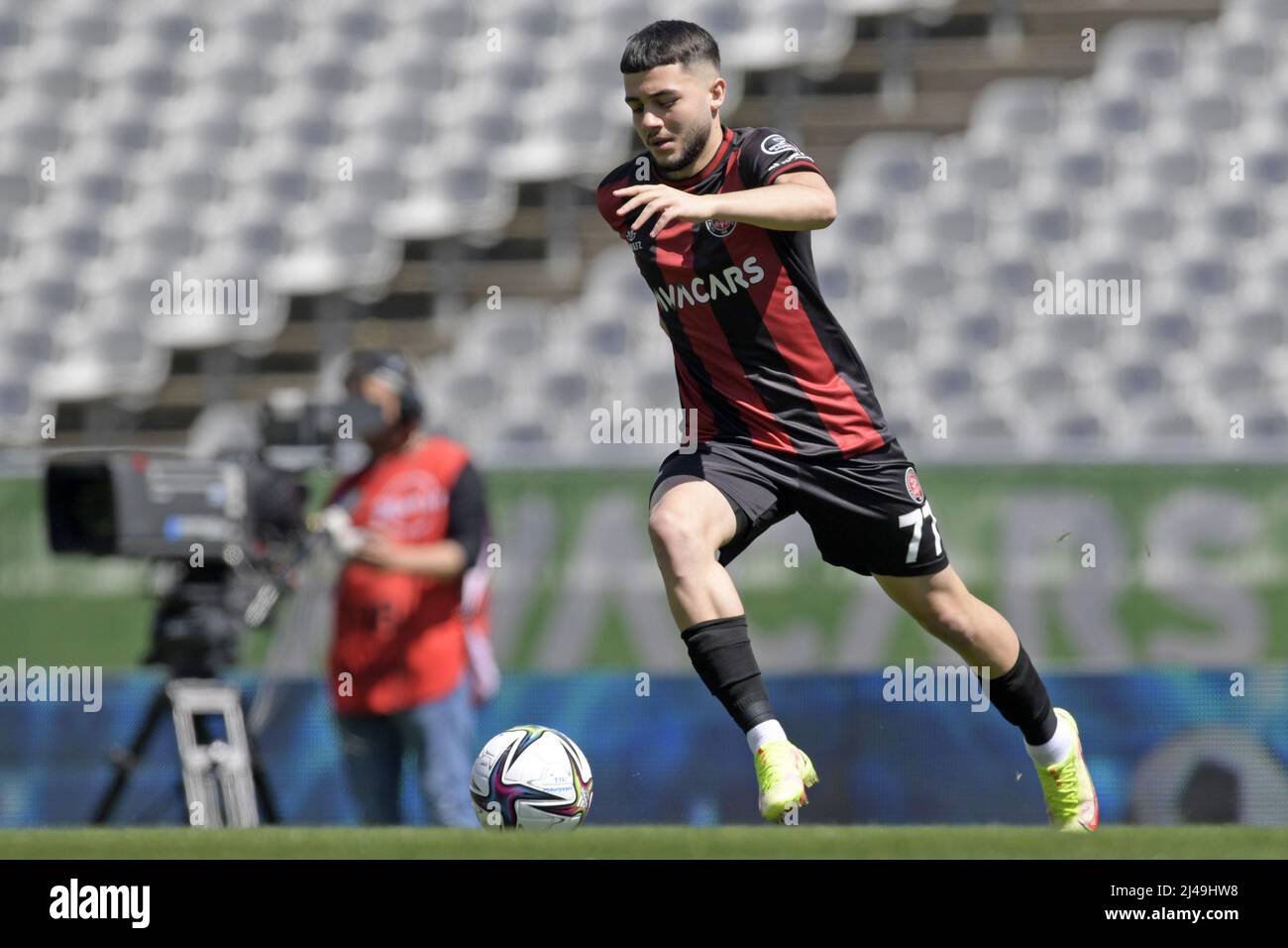 ISTANBUL - Adnan Ugur of Fatih Karagumruk SK during the Turkish ...