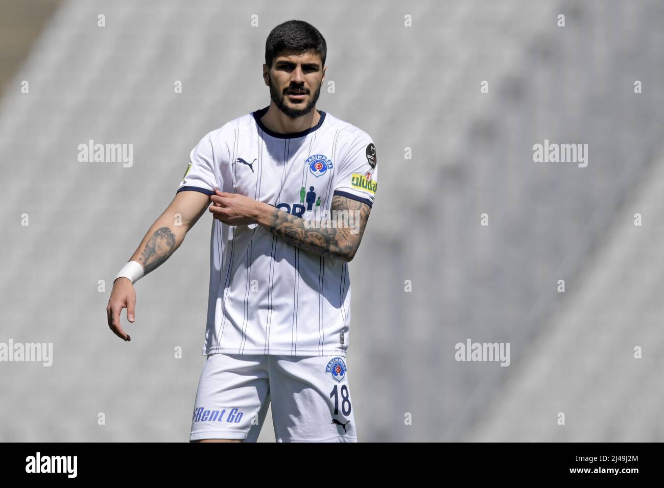ISTANBUL - Evren Eren Elmali of Kasimpasa AS during the Turkish ...