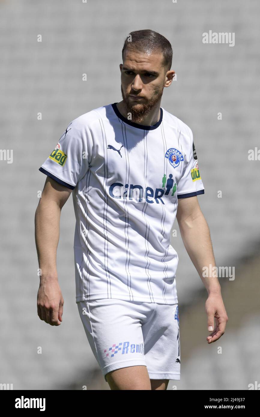 ISTANBUL - Ahmet Emin Engin of Kasimpasa AS during the Turkish ...