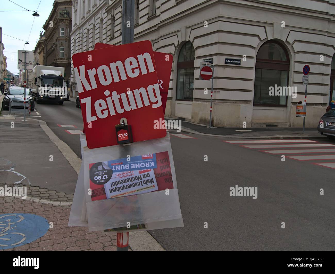 Krone zeitung newspaper street hi-res stock photography and images - Alamy