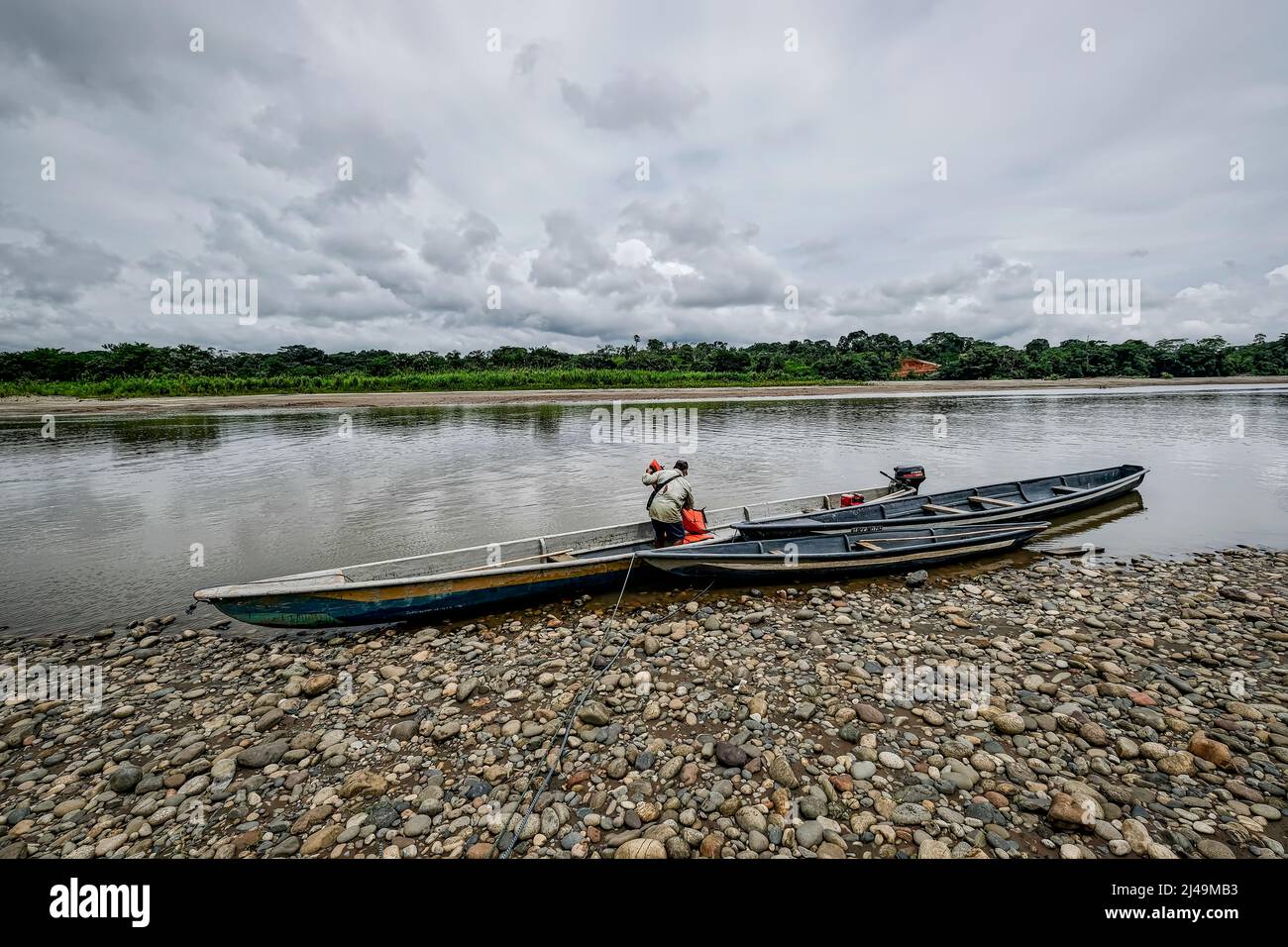 Amazonia, deforestation, Ecuador, environment Stock Photo - Alamy