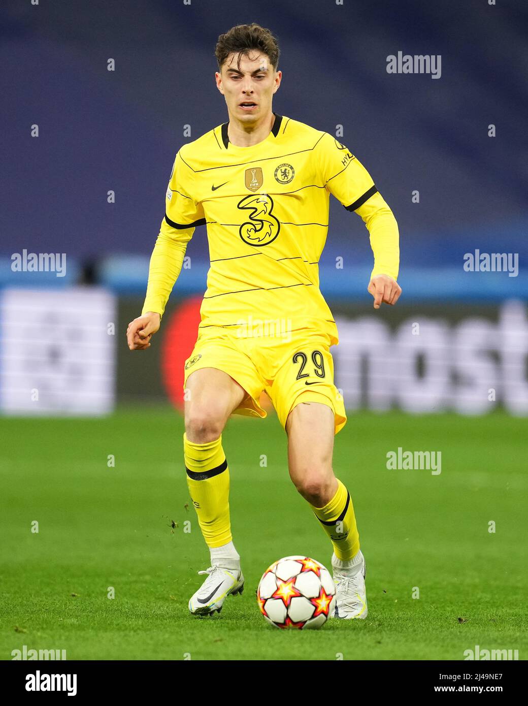 Kai Havertz of Chelsea FC during the UEFA Champions League match ...