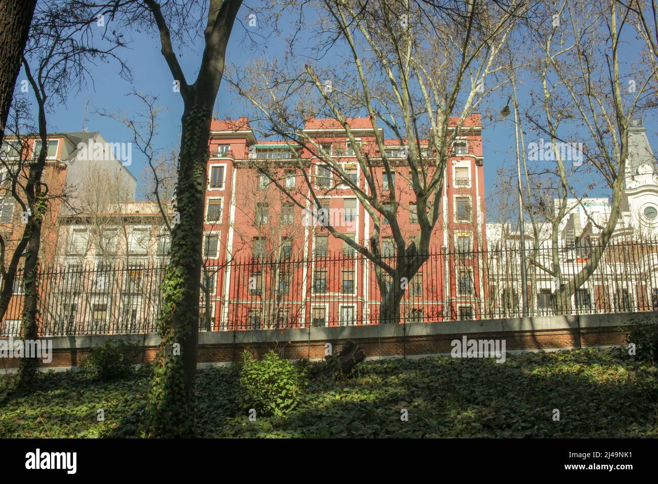 buildings in Madrid, the capital of Spain Stock Photo - Alamy