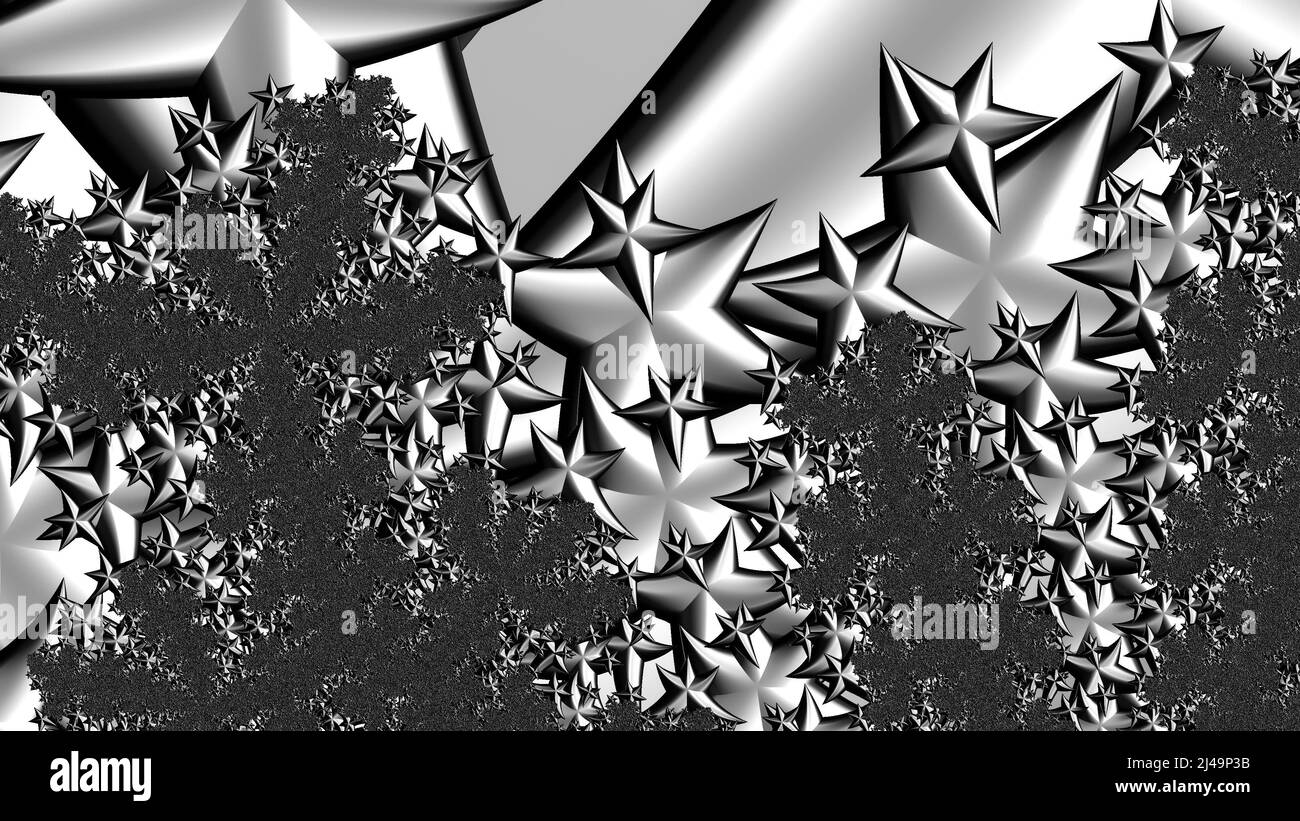Abstract Computer generated Fractal design. A fractal is a never-ending ...