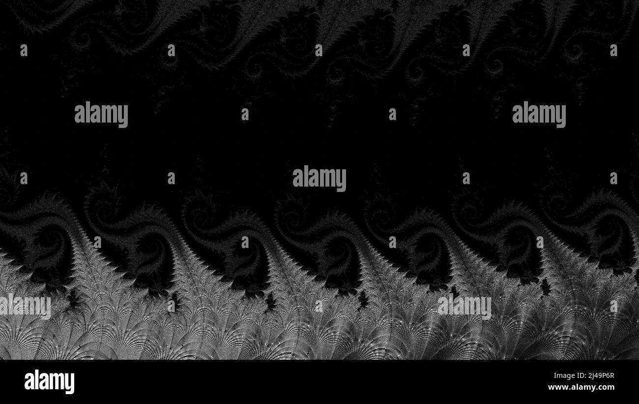 Abstract Computer generated Fractal design. A fractal is a never-ending ...