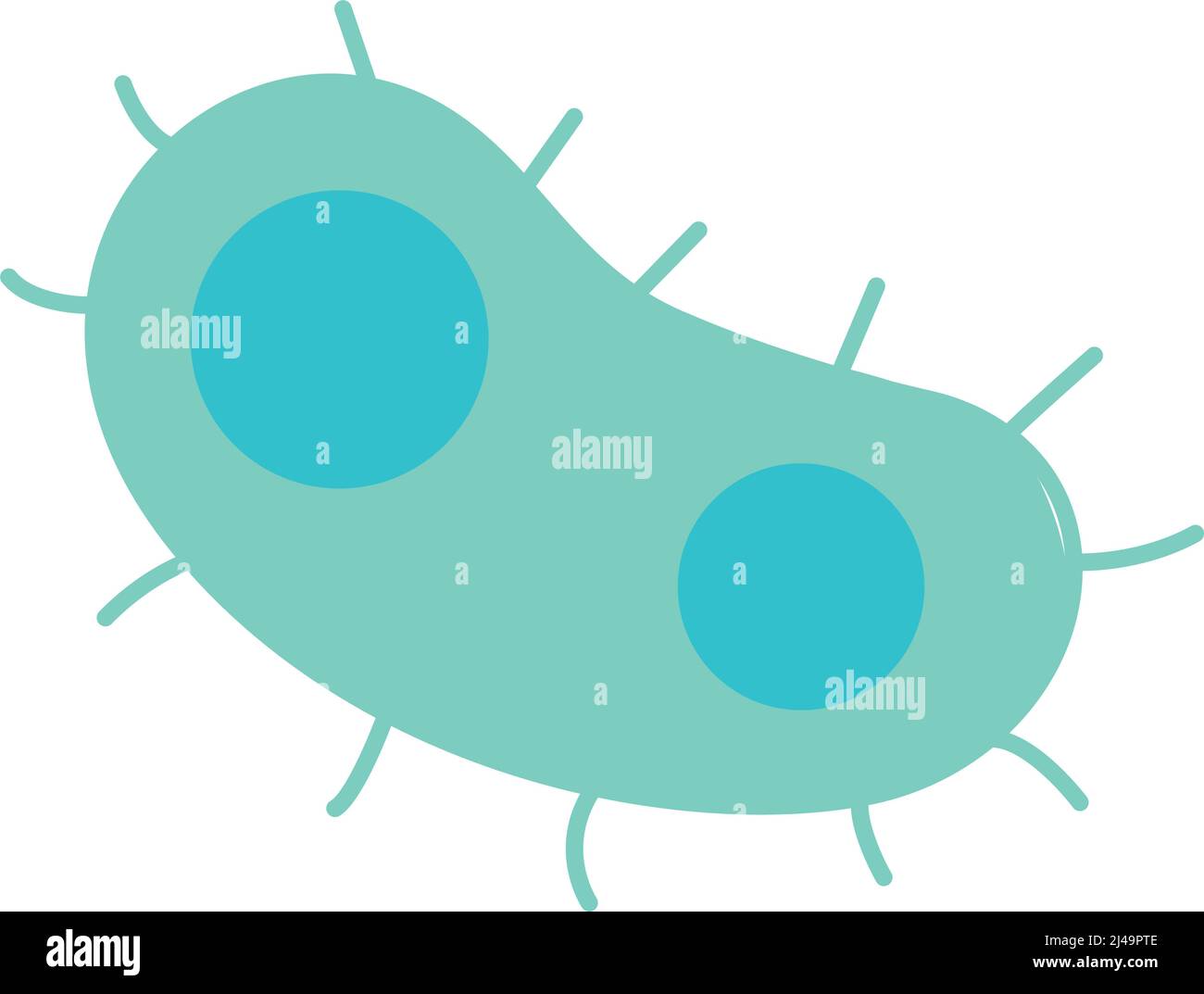 Animation microscopic bacteria medical background Cut Out Stock Images ...