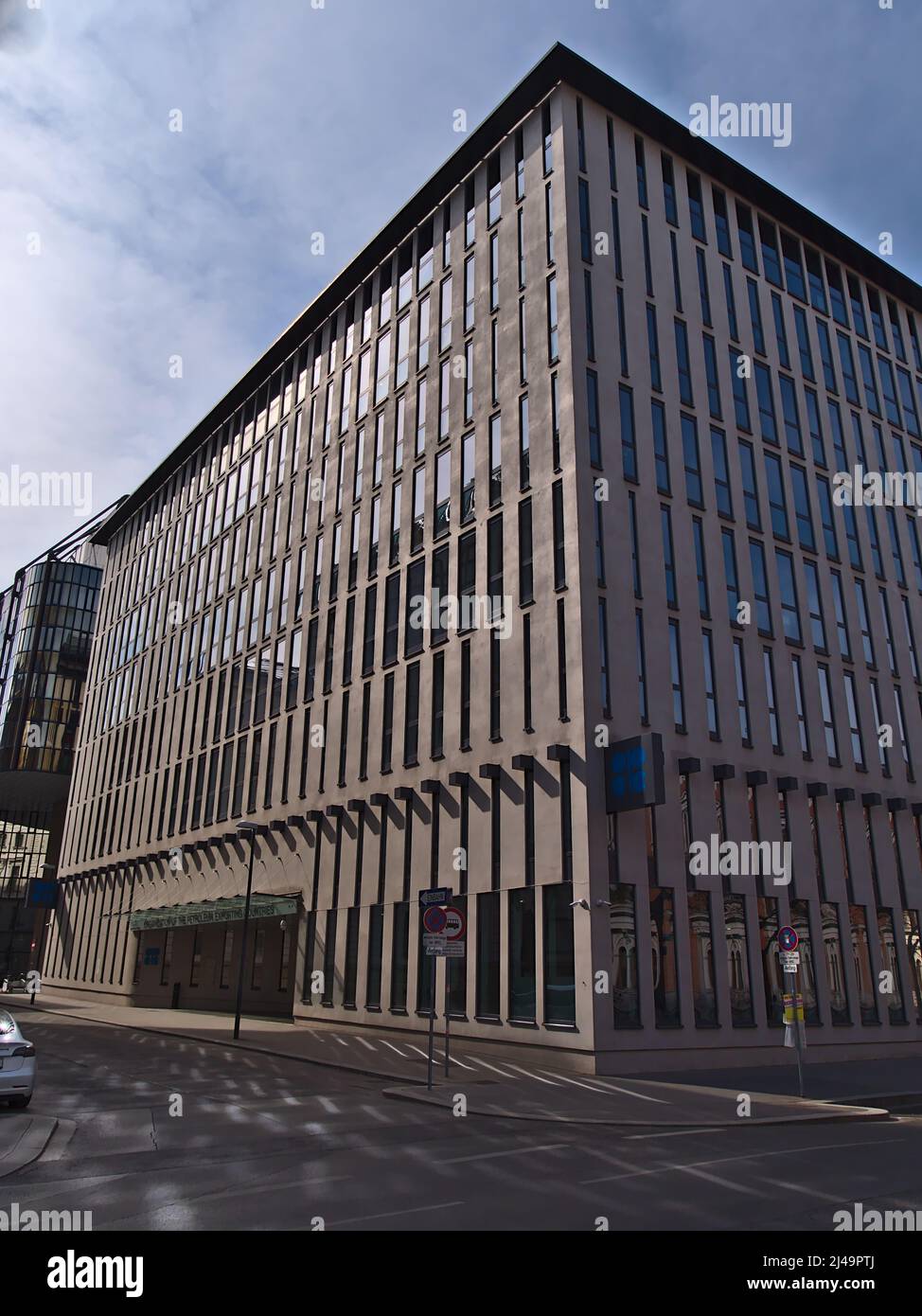 View of the headquarters of the Organization of the Petroleum Exporting ...