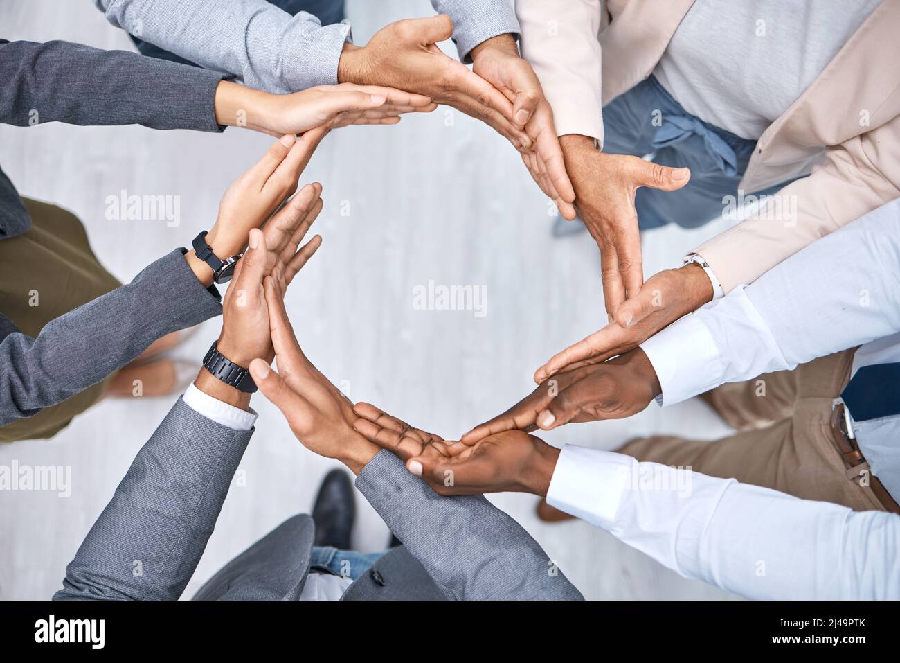 Businessman standing inside circle hi-res stock photography and images ...