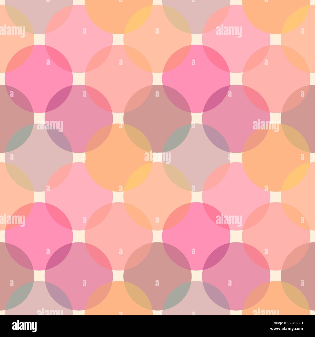 Geometric seamless transparent circle pattern for fabrics and wrapping ...