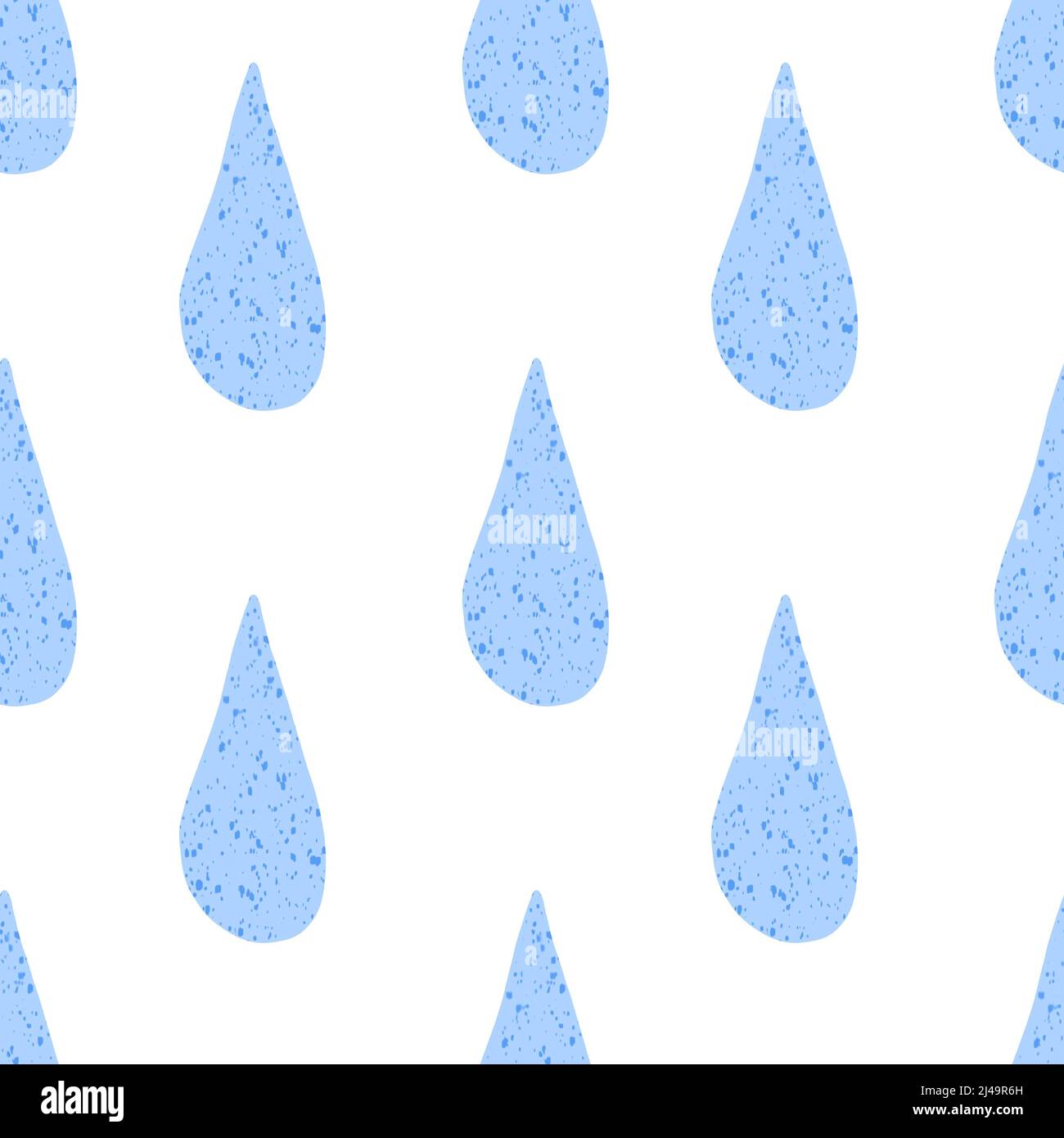 Rain seamless water drops pattern for textiles and packaging and gifts ...