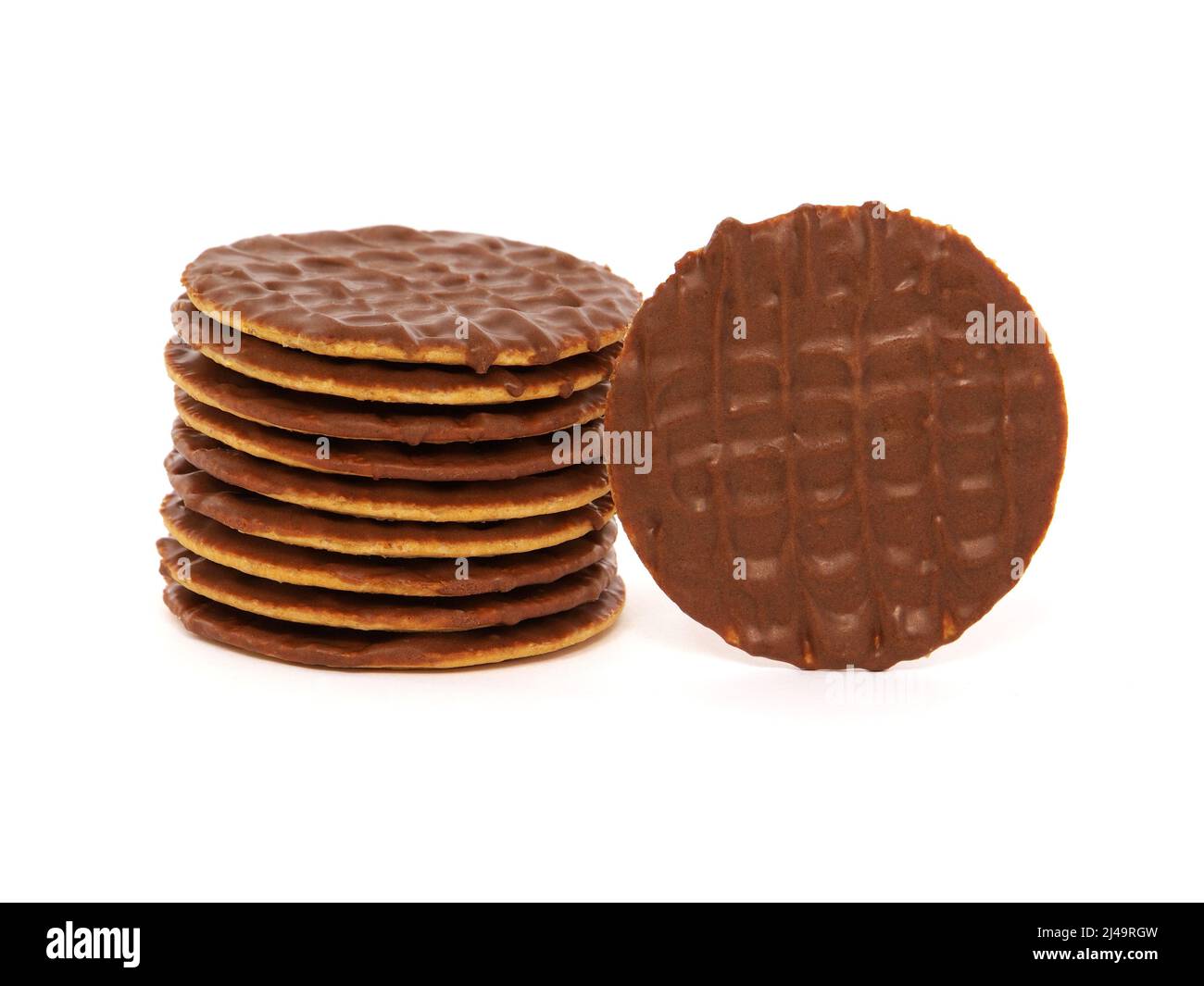 Chocolate coated digestive biscuits hi-res stock photography and images ...