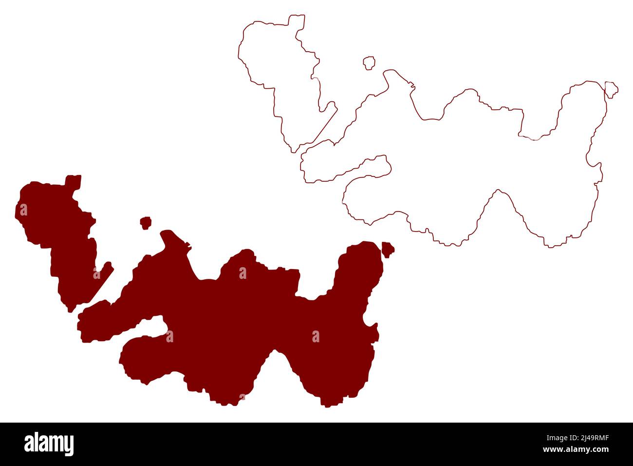 Papa area map hi-res stock photography and images - Alamy