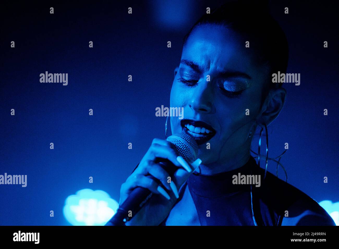 Copenhagen, Denmark. 12th Apr, 2022. The Brazilian pop singer Marina ...