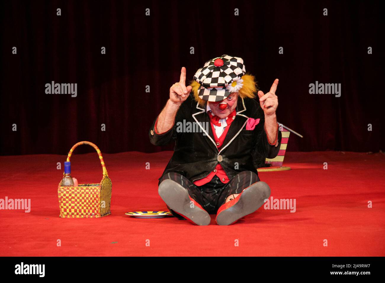Russian clown hi-res stock photography and images - Alamy