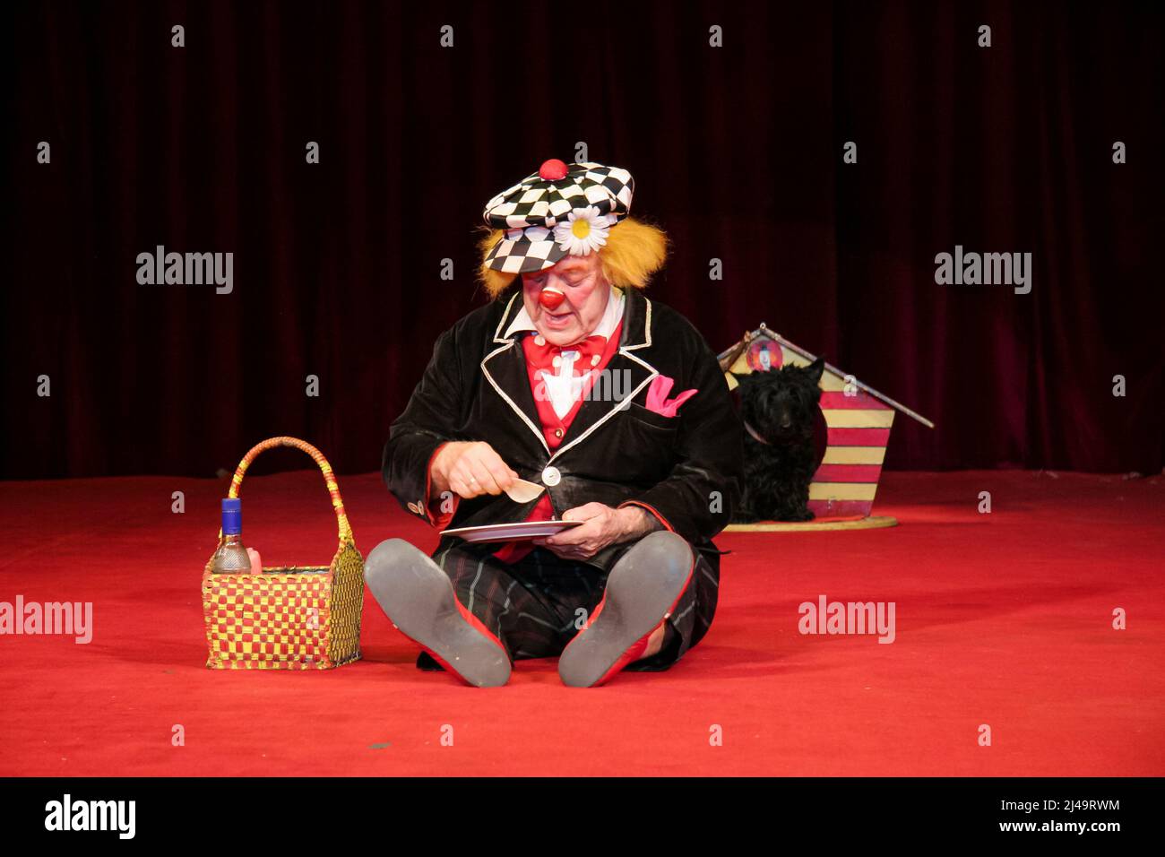 Russian clown hi-res stock photography and images - Alamy