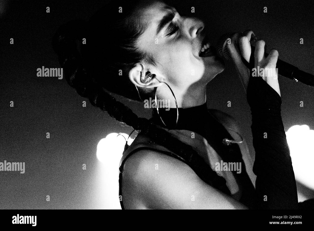 Copenhagen, Denmark. 12th, April 2022. The Brazilian pop singer Marina ...