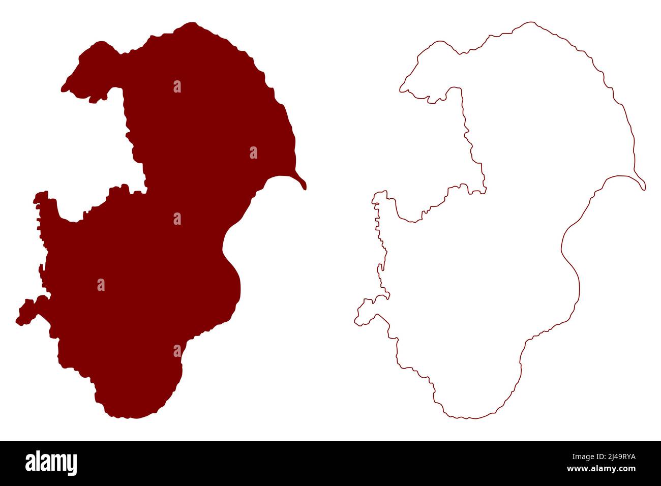 Papa map Stock Vector Images - Alamy