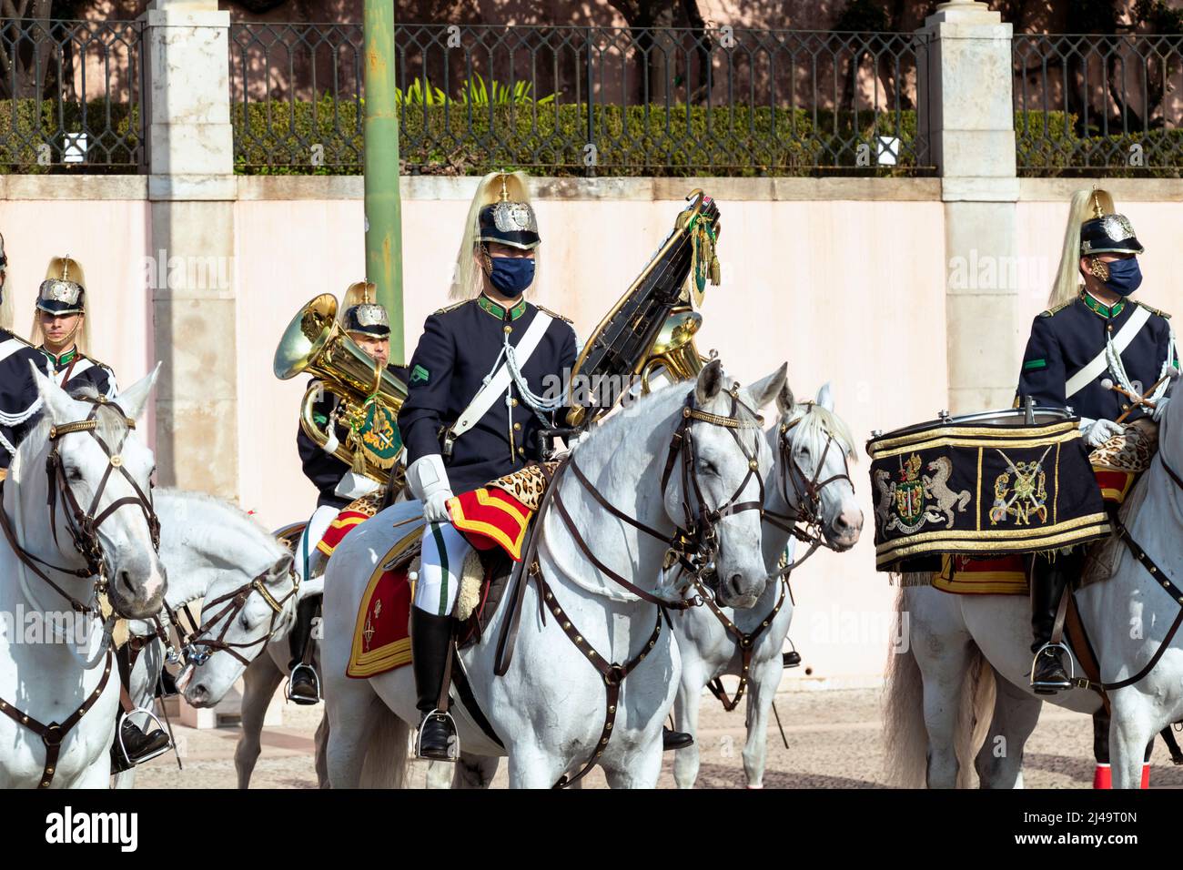 Lisbon, Portugal - November, 2021 : Republican National Guard , the ...