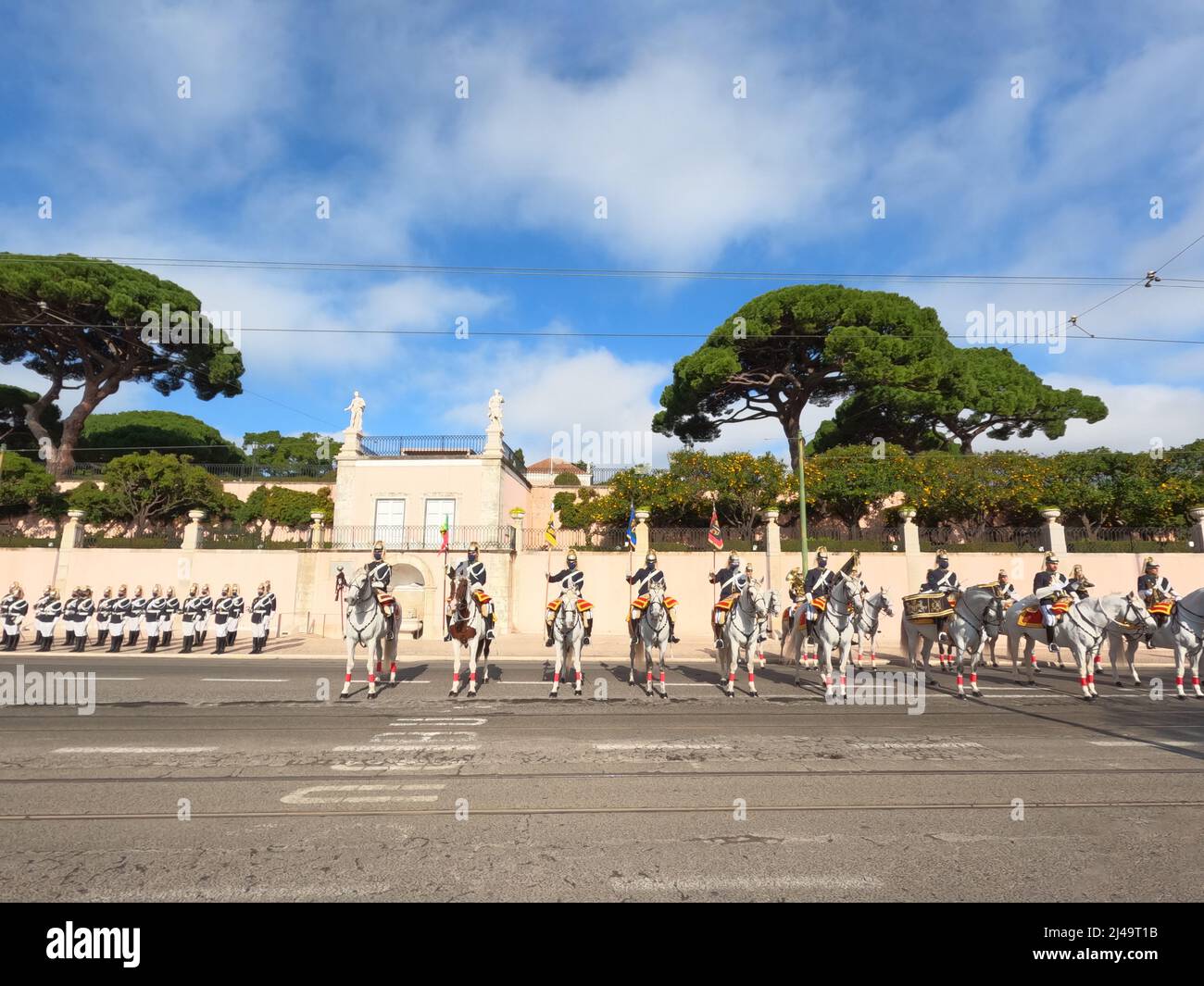 Lisbon, Portugal - November, 2021 : Republican National Guard , the ...
