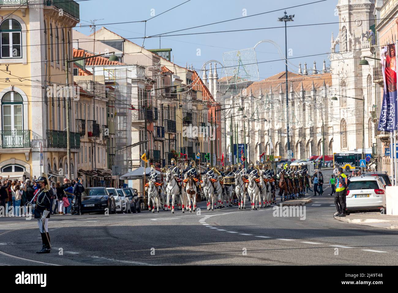 Lisbon, Portugal - November, 2021 : Republican National Guard , the ...