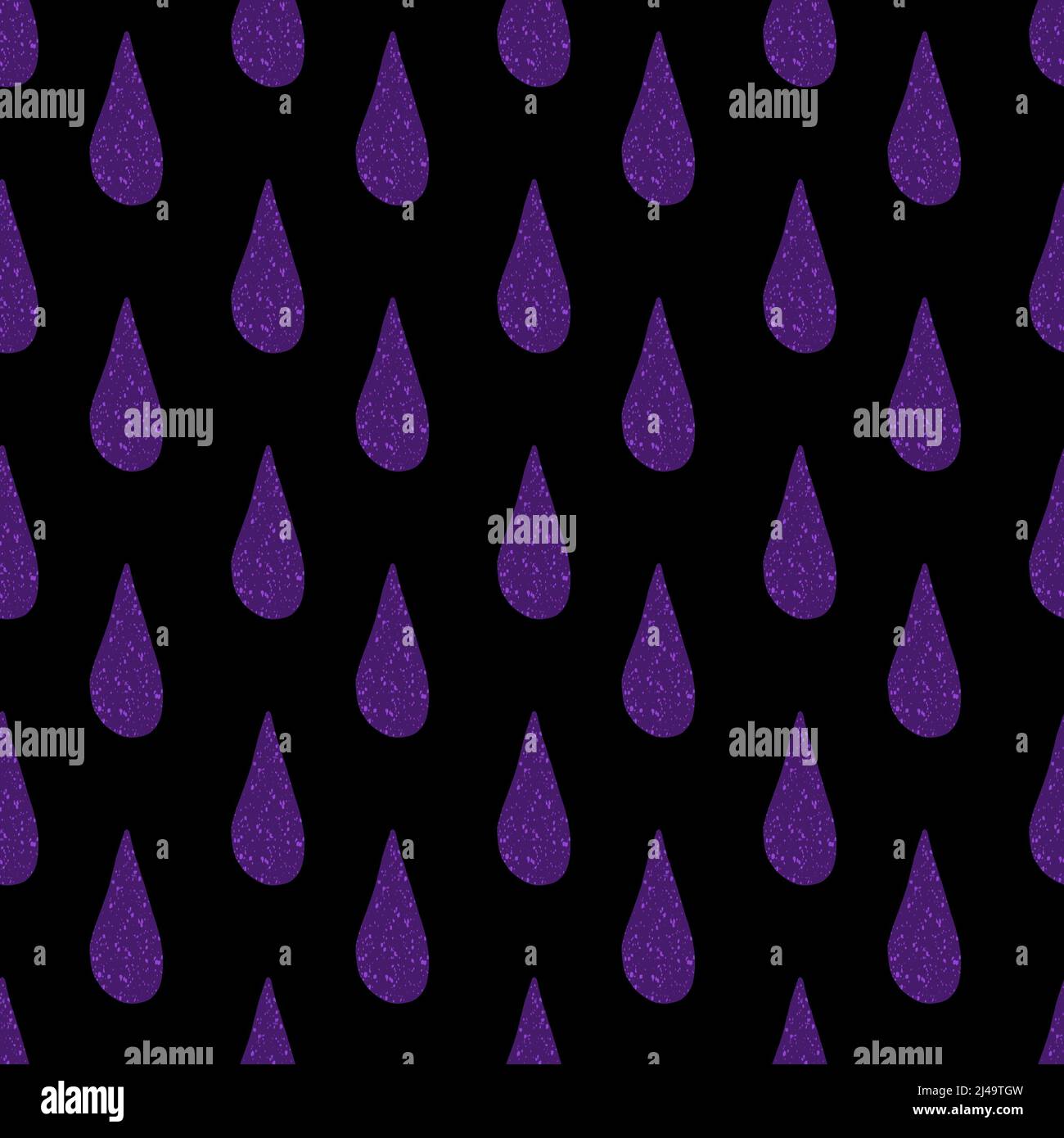 Rain seamless water drops pattern for textiles and packaging and gifts ...