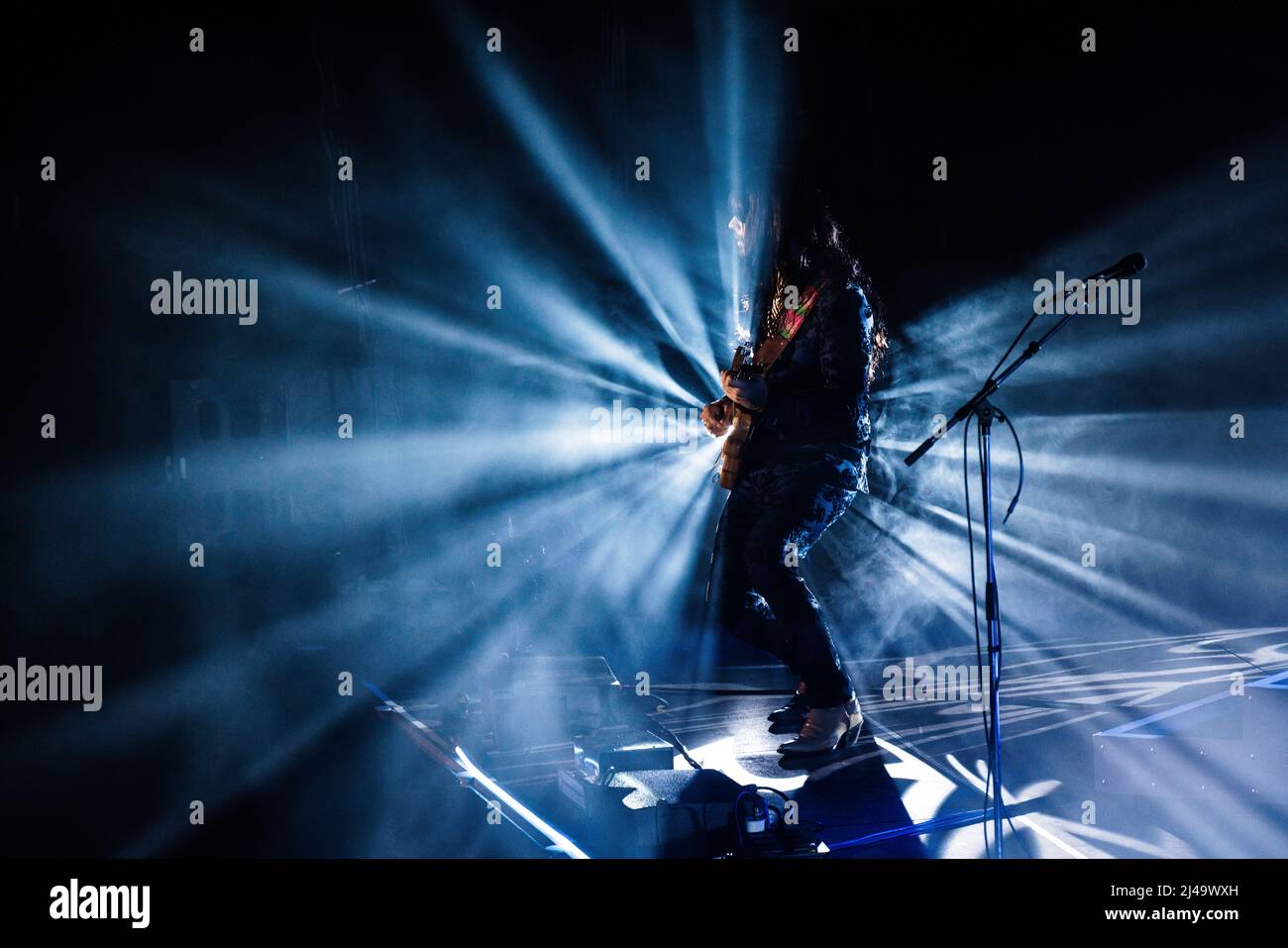 Copenhagen, Denmark. 10th, April 2022 The American funk trio Khruangbin ...