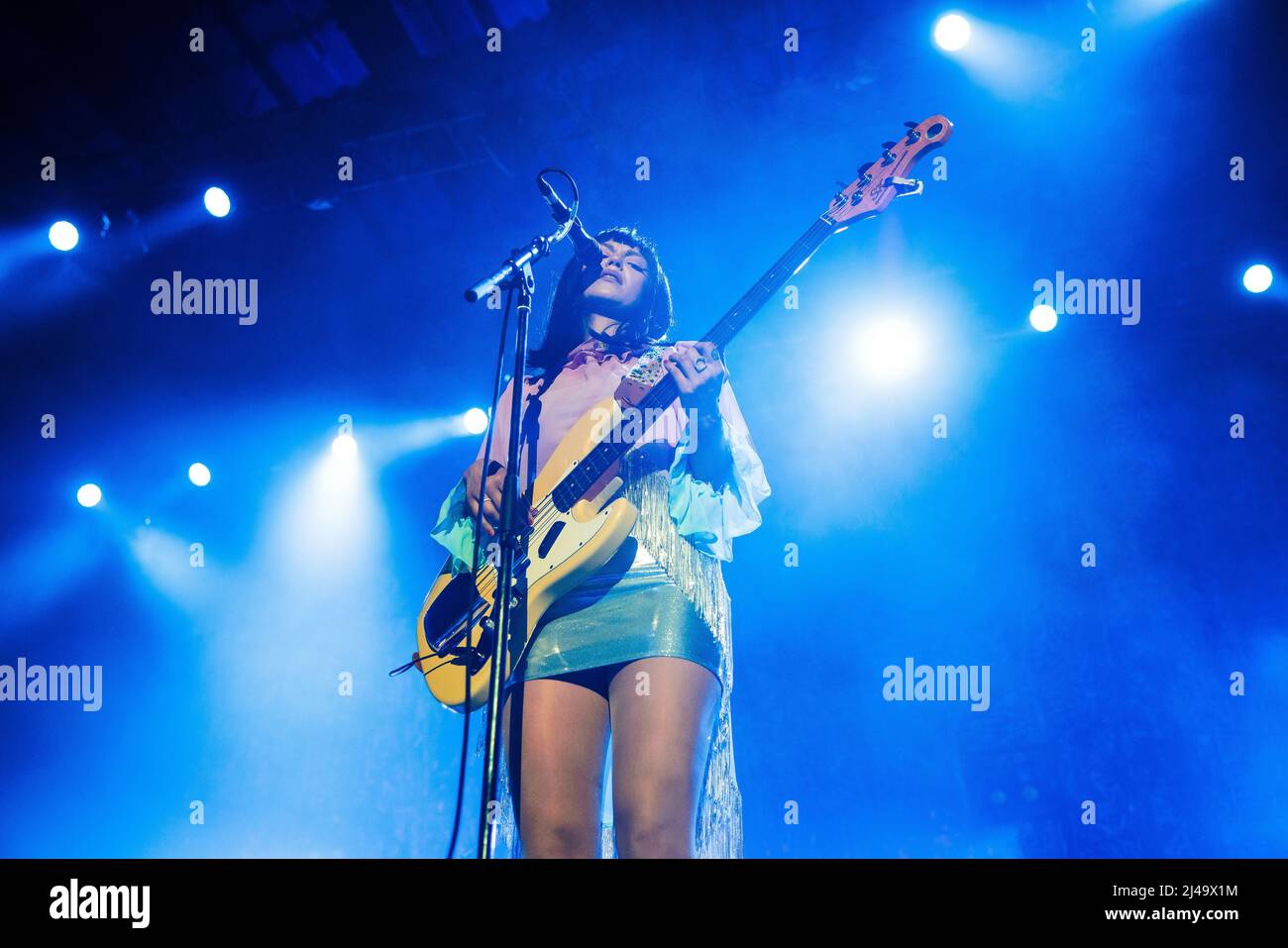 Copenhagen, Denmark. 10th, April 2022 The American funk trio Khruangbin ...