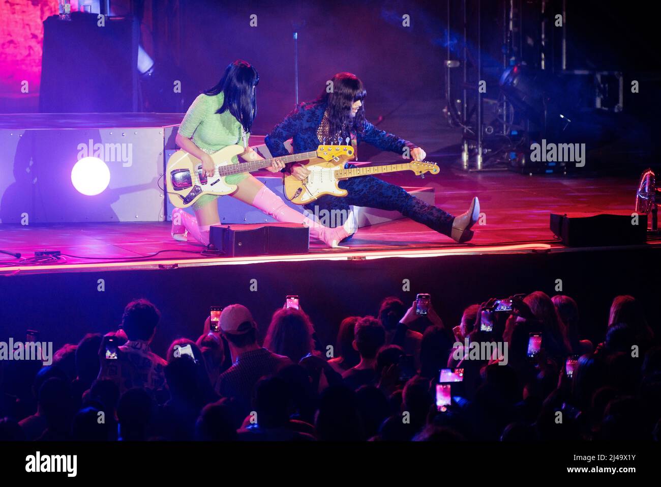 Copenhagen, Denmark. 10th, April 2022 The American funk trio Khruangbin ...