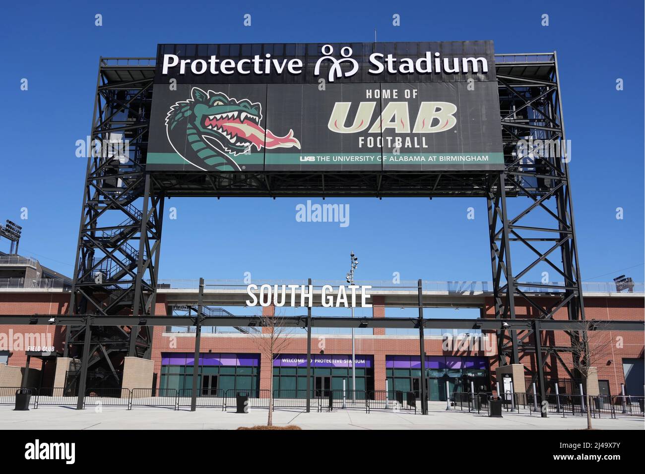 A general view of Protective Stadium, Sunday, Mar. 13, 2022, in ...