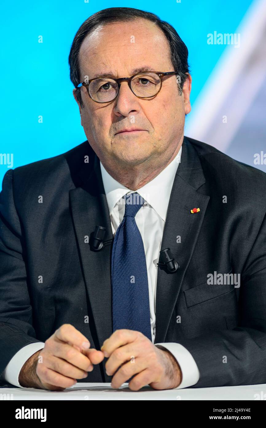 Francois Hollande ancien President de la Republique Francaise ...