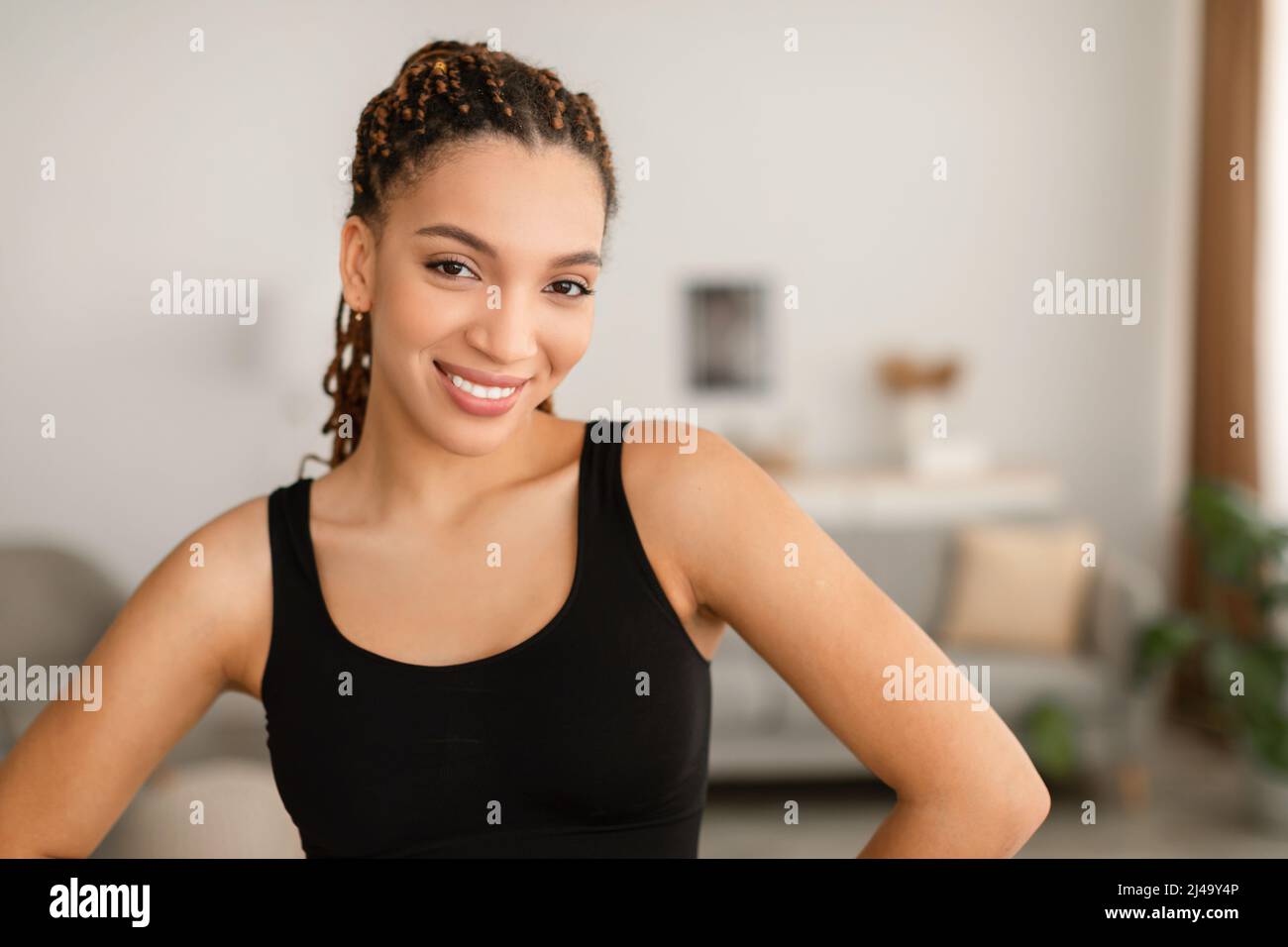American braids hi-res stock photography and images - Alamy